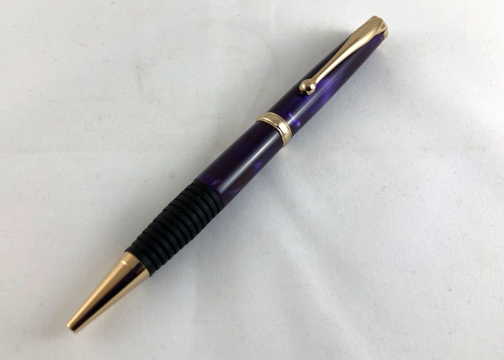 Purple Acrylic Pen | Wood Products Store & Blog by Lupe Nielsen